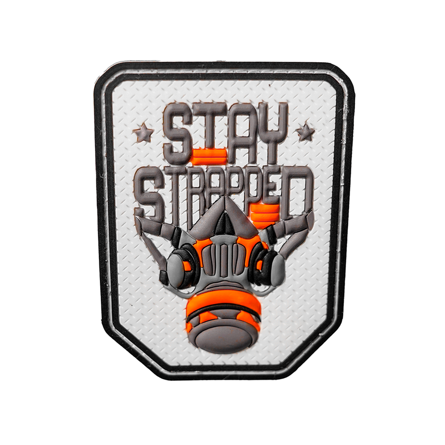 "Stay Strapped" PVC Morale Patch | MIRA Safety